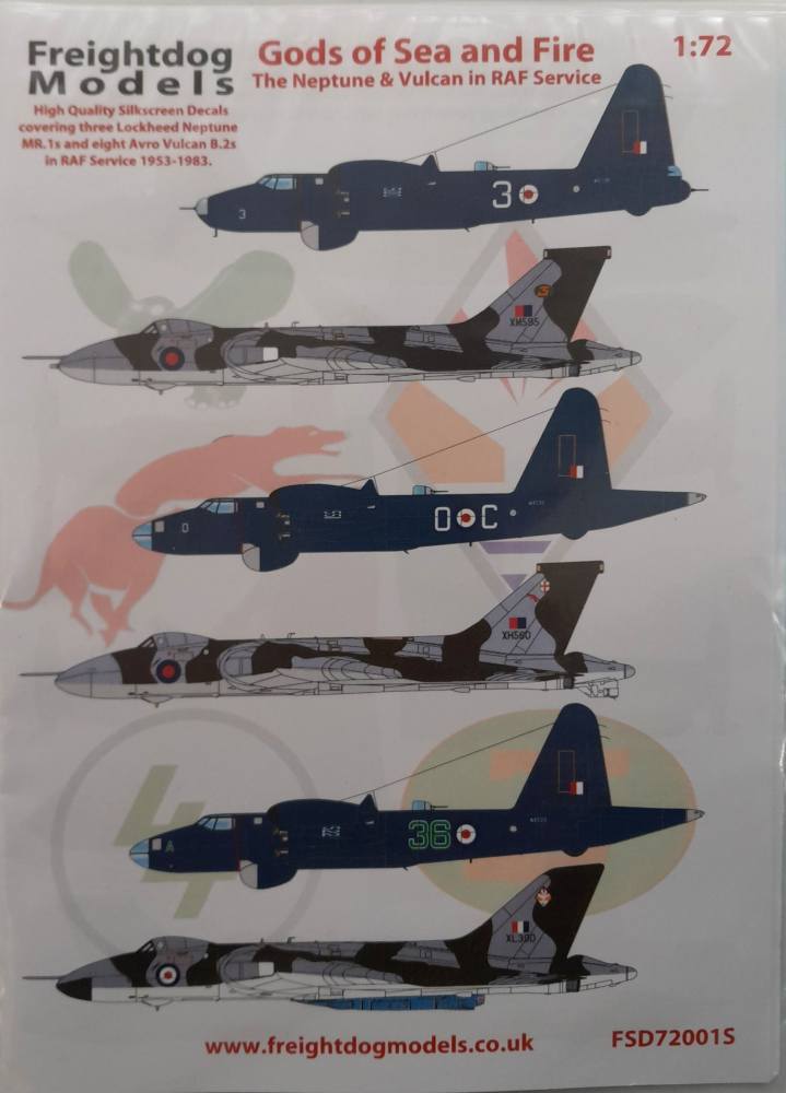 5693 FSD72001S GODS OF SEA AND FIRE: THE NEPTUNE & VULCAN IN RAF ...