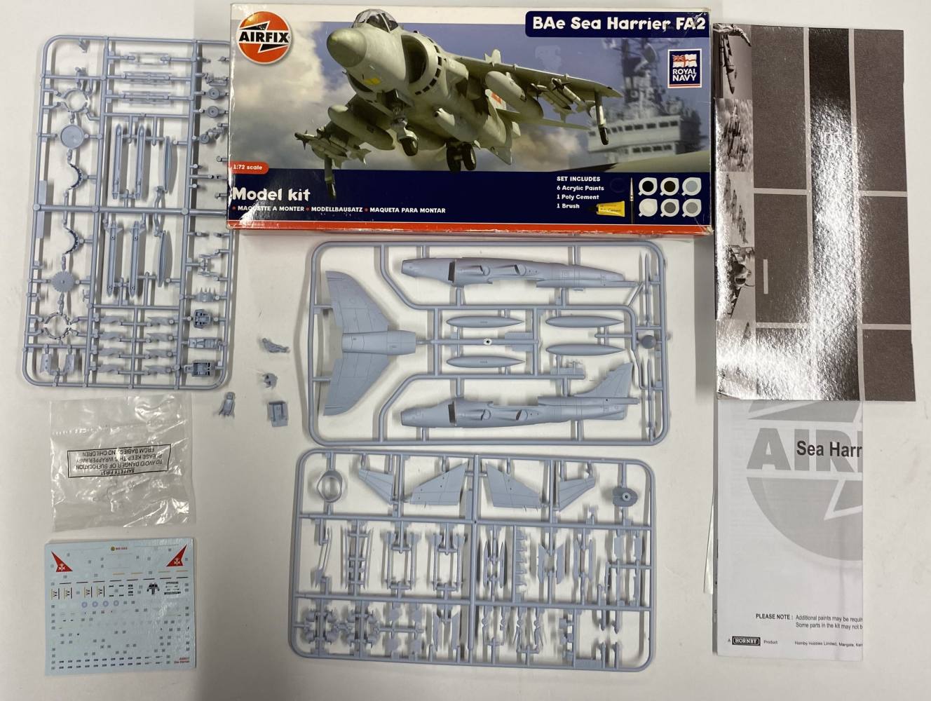 50017 BAE SEA HARRIER FA2 (NO PAINTS)