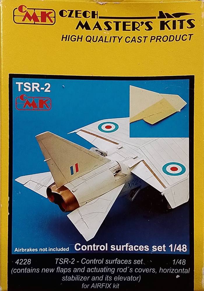 4228 TSR-2- CONTROL SURFACES SET