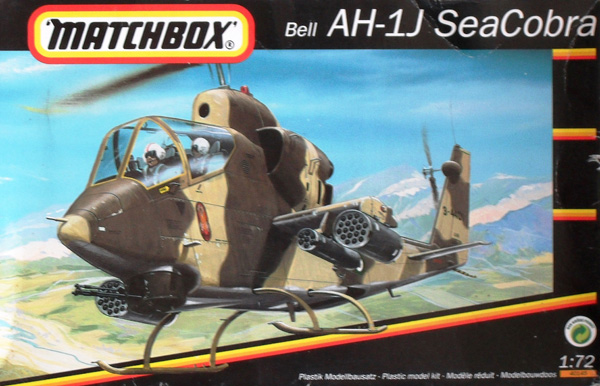 MATCHBOX 1/72 40145 AH-1J SEA COBRA Model Kit