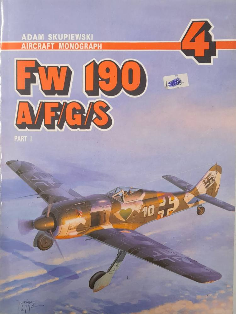 Cheap Books Zb6034 4 Fw 190 A/f/g/s Part I Aircraft Monograph Model Kit ...