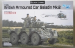 DRAGON 1/35 3554 BRITISH ARMOURED CAR SALADIN Mk.2 Military Model Kit