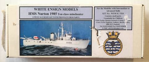 H.M.S. NURTON 1985 TON CLASS MINEHUNTER