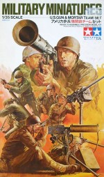 TAMIYA Models | TAMIYA 35086 US GUN & MORTAR TEAM | Model Kits